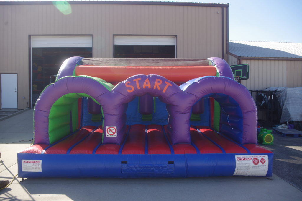 3 Lane Mega Thrill Inflatable Obstacle Course – Events & Rentals